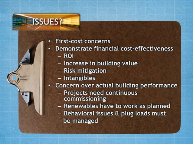 High Performance Building Design Workshop | PPTX