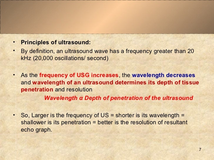 Ultrasonography Usg