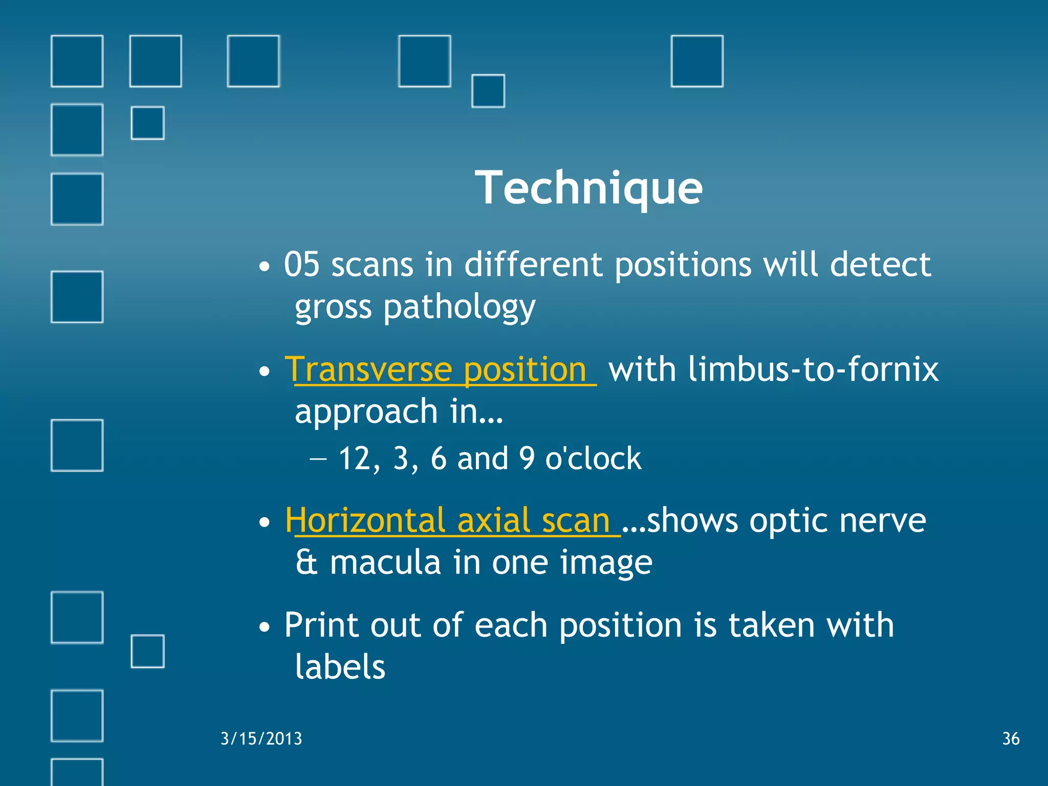 USG B SCAN OPHTHALMOLOGY | PDF
