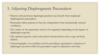 ULTRASONOGRAPHY OF DIAPHRAGM AND ITS CLINICAL IMPLICATION | PPTX
