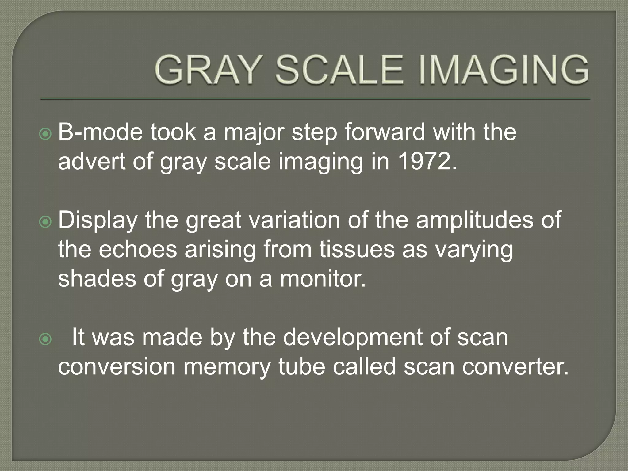 Usg diplay modes | PPTX