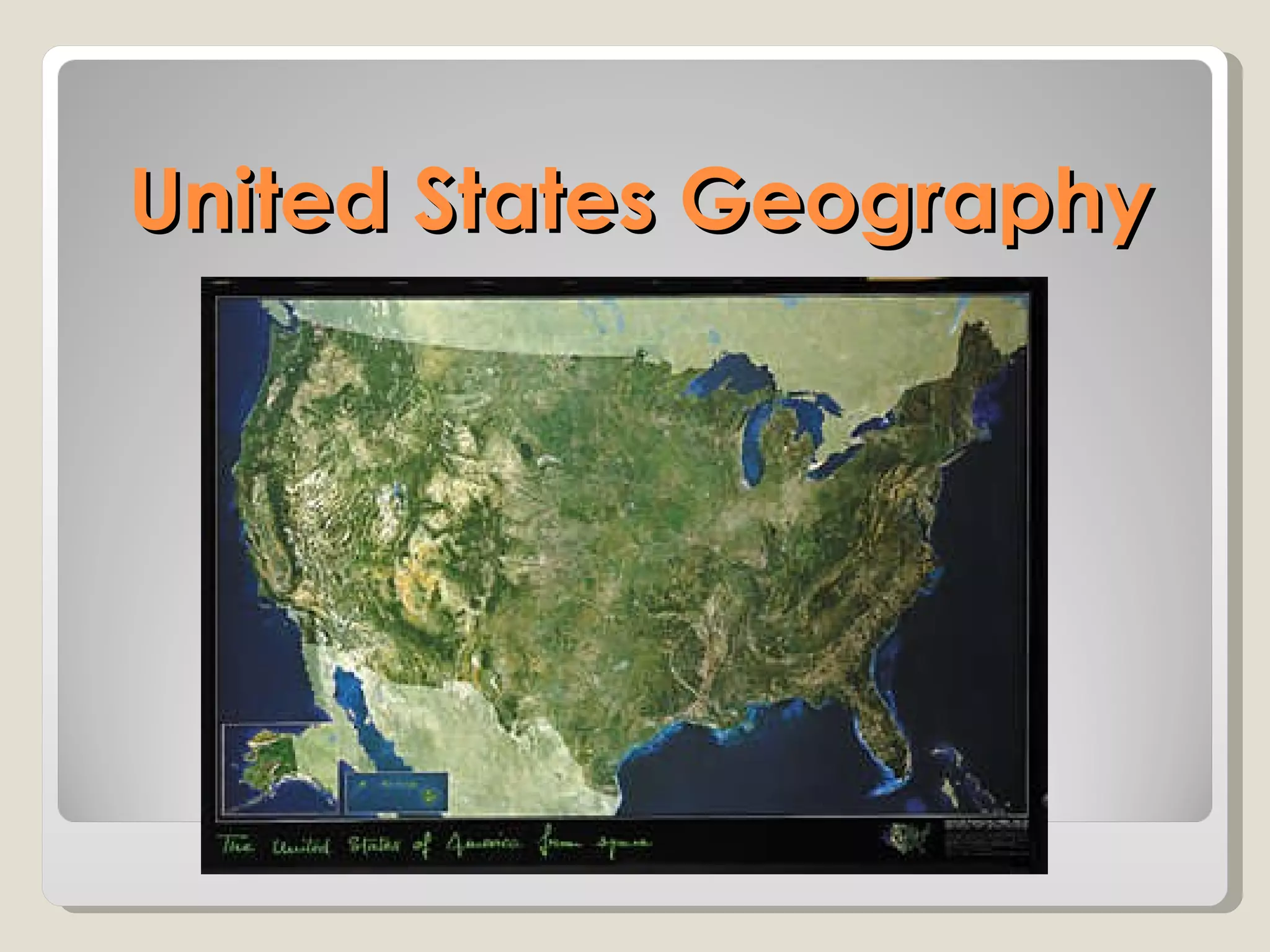 US Geography Powerpoint | PPT