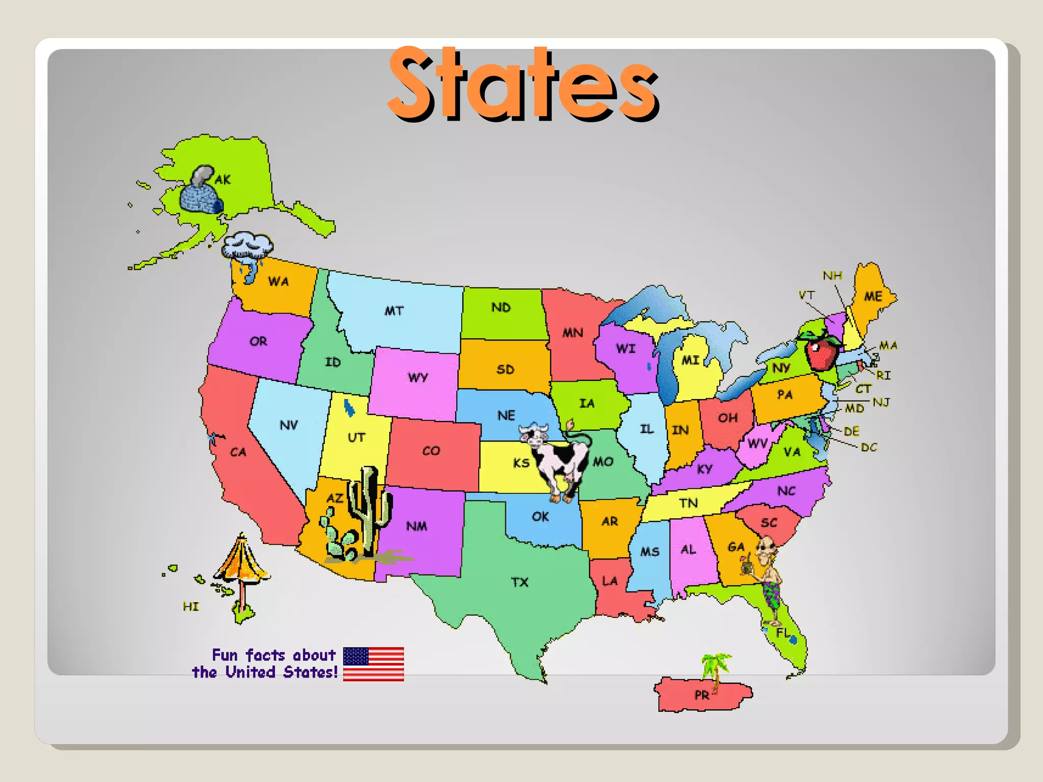 US Geography Powerpoint | PPT