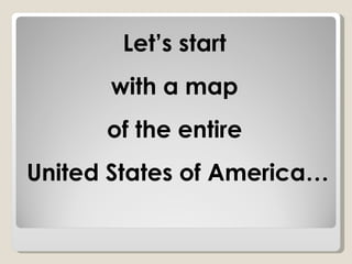US Geography Powerpoint | PPT