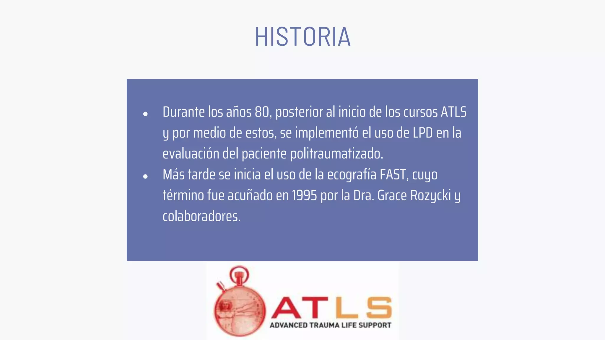 USG FAST en Trauma | PPTX