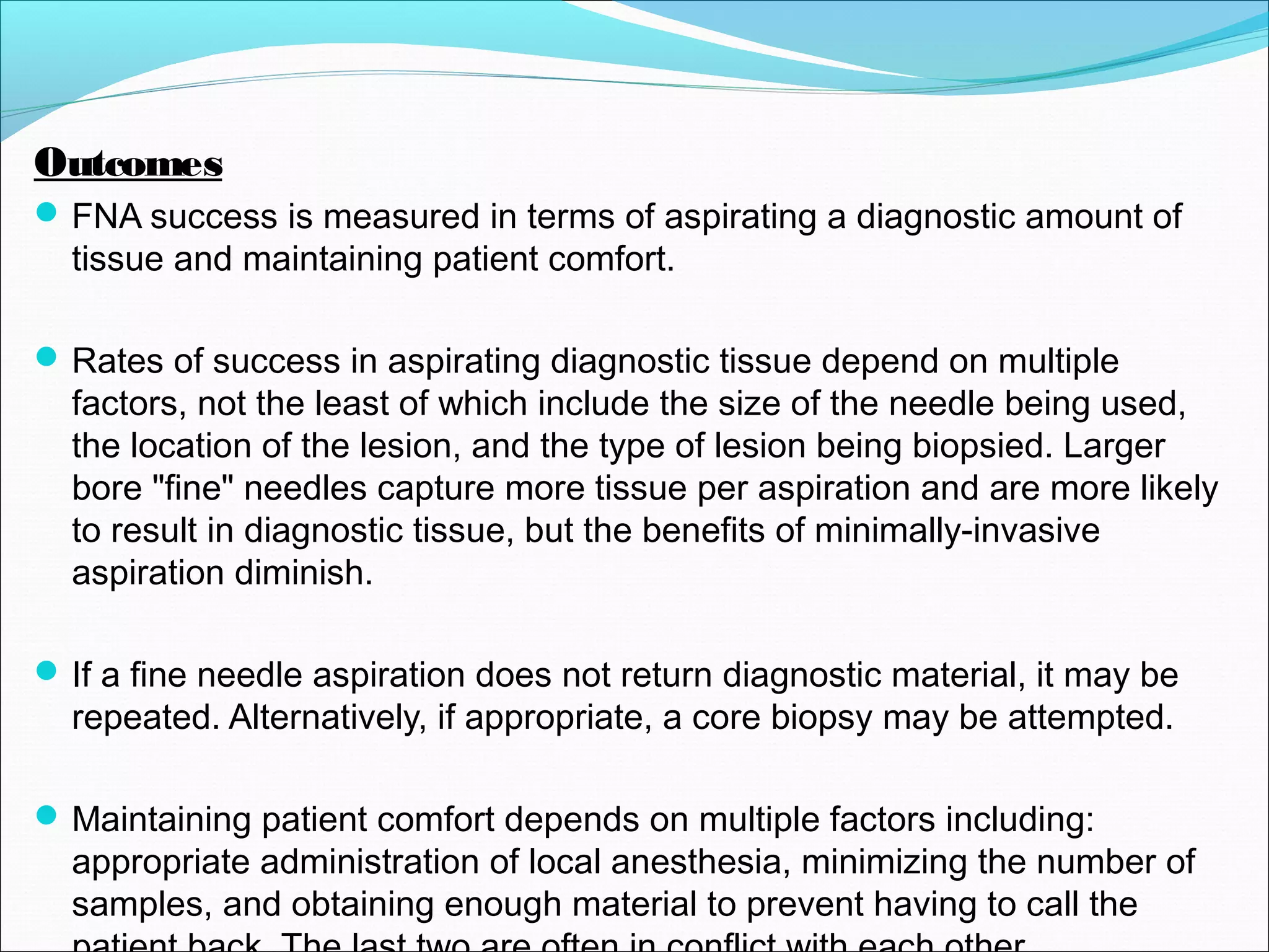 Usg guided FNA biopsy | PPT