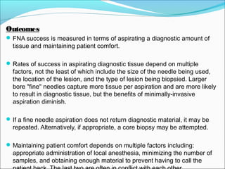 Usg guided FNA biopsy | PPT