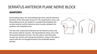 USG GUIDED NERVE BLOCKS PEC 1 PEC 2 BLOCK | PPTX