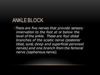 Ultrasound guided nerves block | PPTX