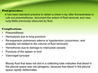 USG Guided Thoracentesis | PPT