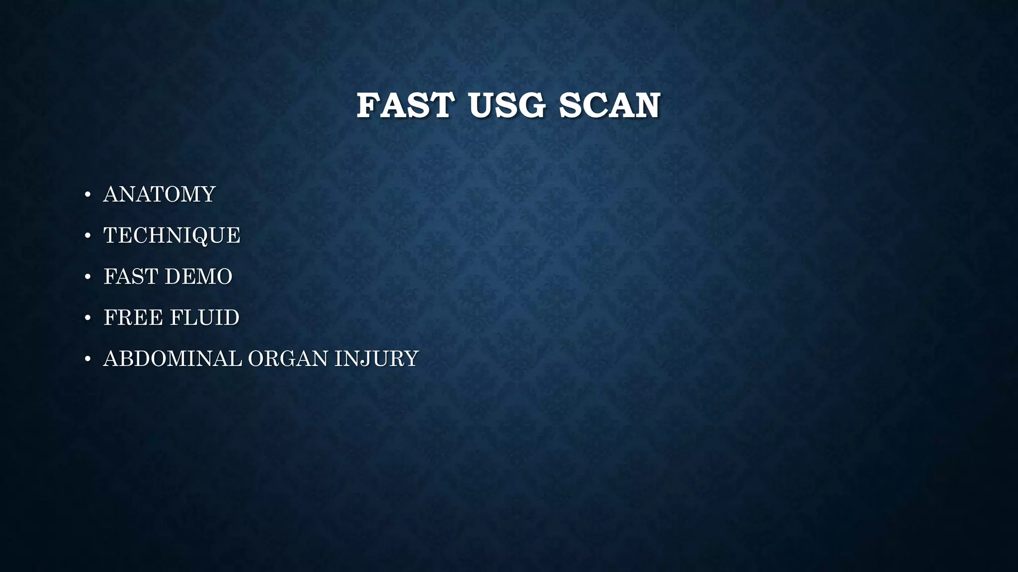 Usg in abdominal trauma.pptx