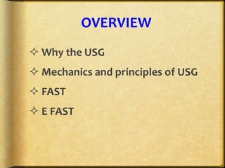 USG -FAST | PPTX