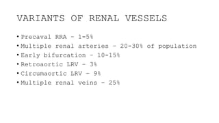 Ultrasound of renal hyperTension and Doppler findings | PPTX