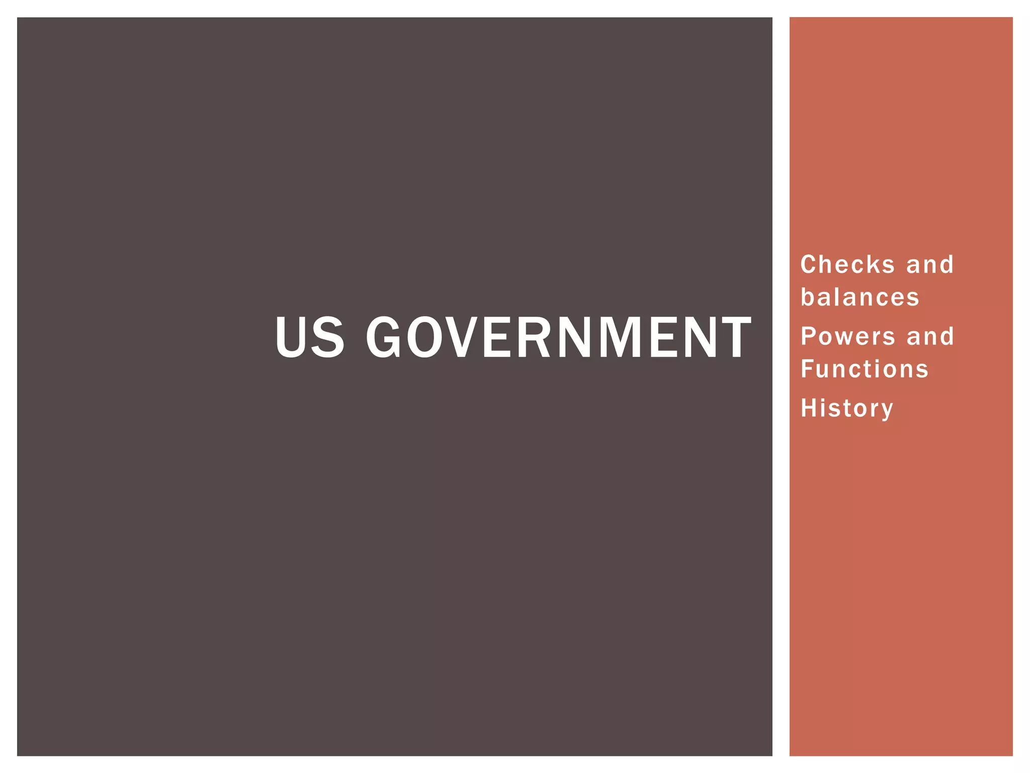 Us government | PPTX