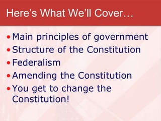 Us Government Basic Concepts | PPTX