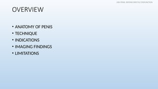 USG PENIS a review of anatomy and erectile dysfunction | PPT