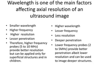 ULTRASOUND PHYSICS | PPTX