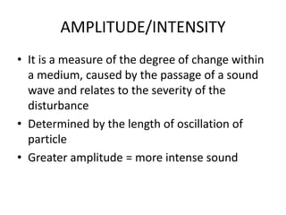 ULTRASOUND PHYSICS | PPTX