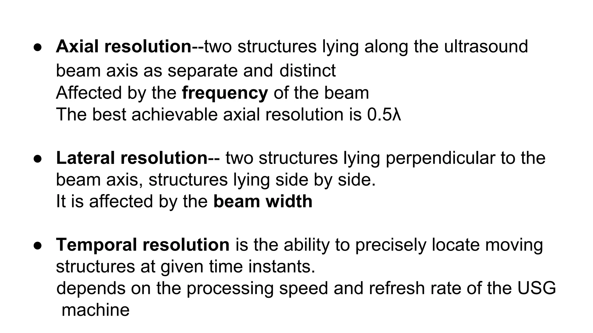 Usg physics for a non radiologist an overview | PPTX