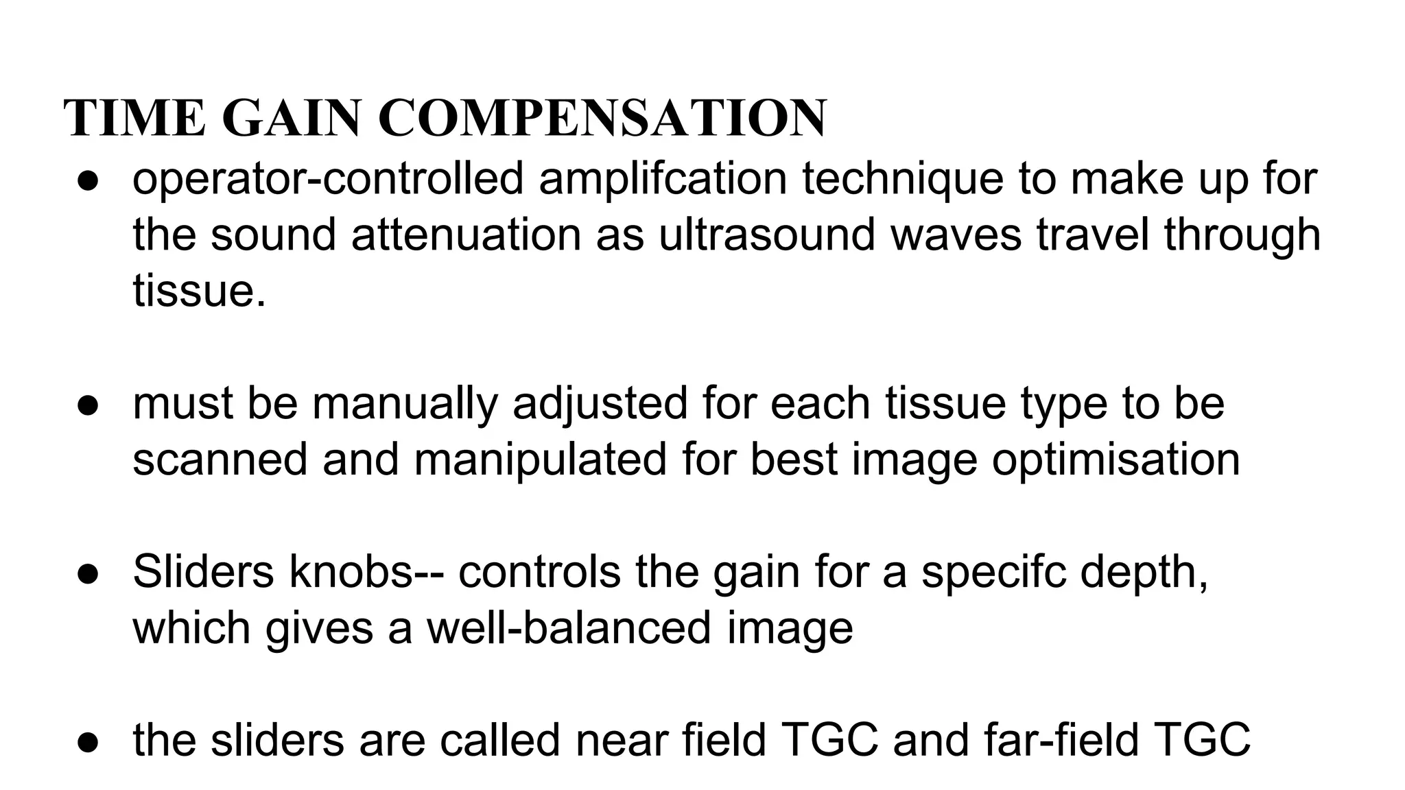Usg physics for a non radiologist an overview | PPTX