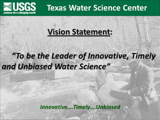 Introduction to the U.S. Geological Survey and USGS-GCD Cooperative ...