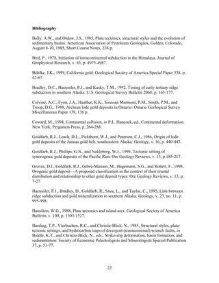Usgs low sulfide quartz gold deposit model | PDF