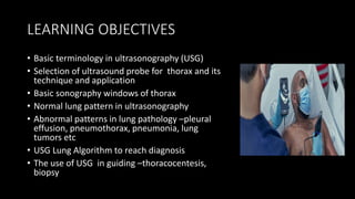 USG THORAX [Autosaved].pptx