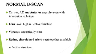 ULTRASONOGRAPHY (USG) AND ULTRASOUND BIOMICROSCOPY(UBM) | PPTX