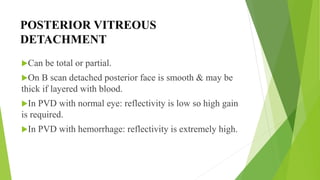 ULTRASONOGRAPHY (USG) AND ULTRASOUND BIOMICROSCOPY(UBM) | PPTX