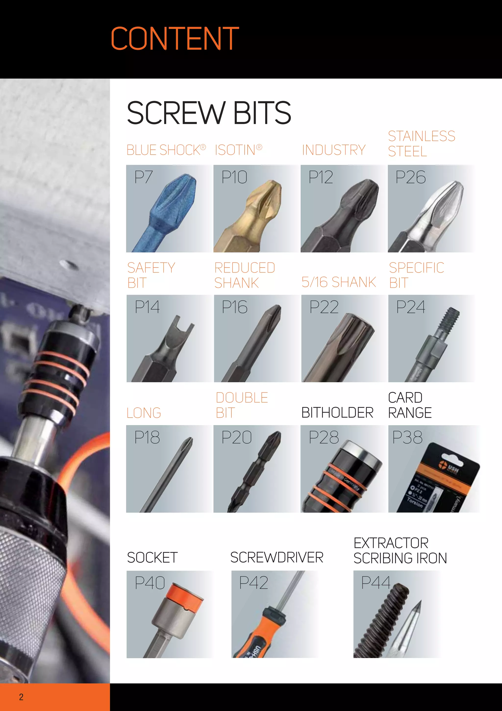 USH / DIAGER Werkzeuge für Profis | PDF