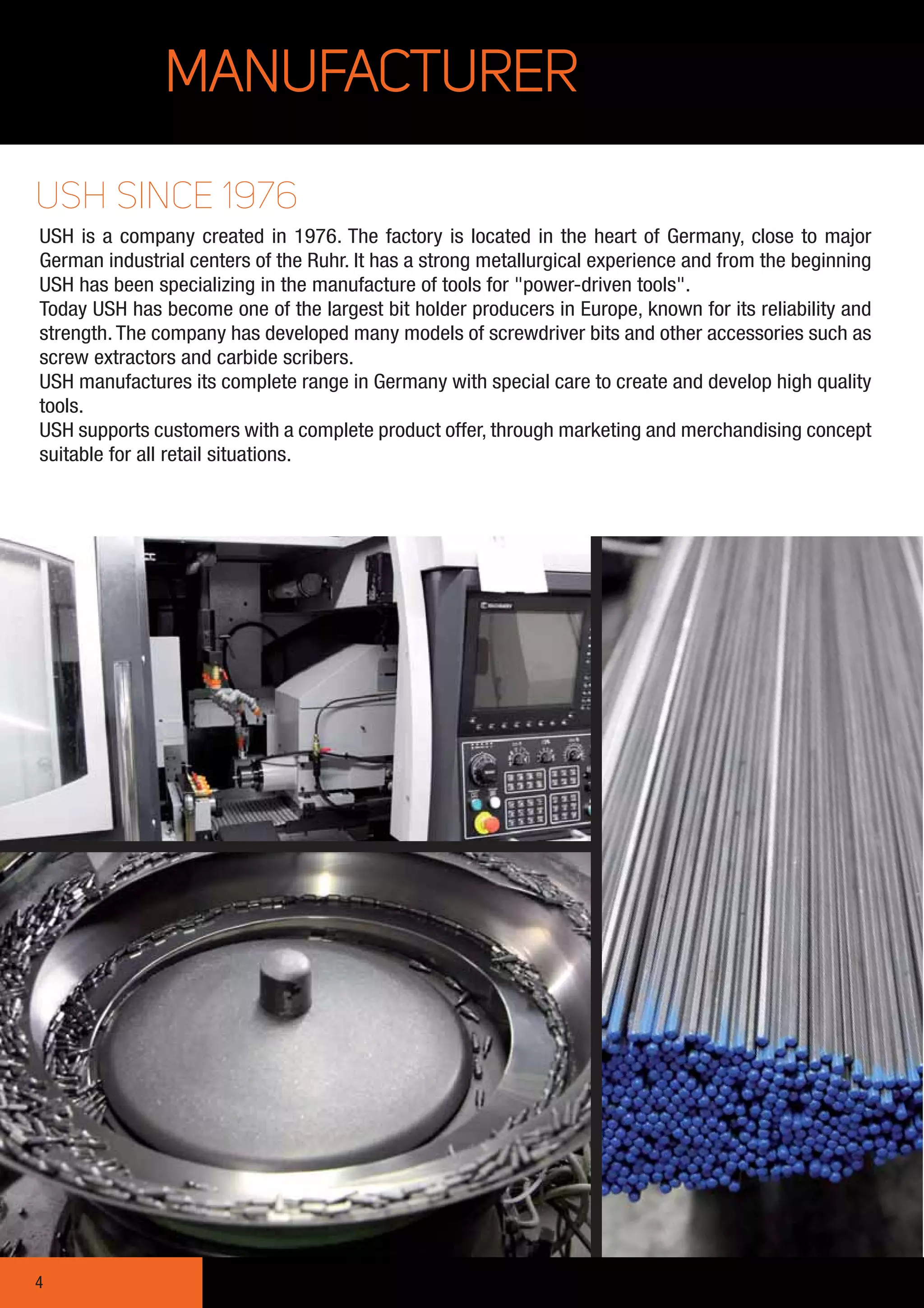 USH / DIAGER Werkzeuge für Profis | PDF