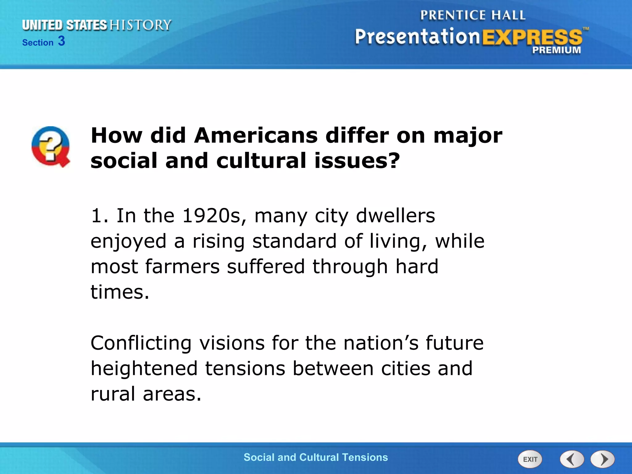 United States History Ch. 11 Section 3 Notes | PPT