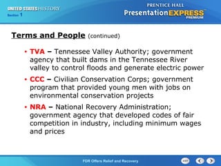 United States History Ch. 13 Section 1 Notes | PPT