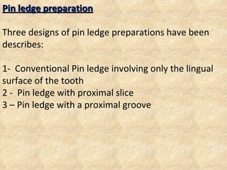 tooth preparation-partial veneers | PPT