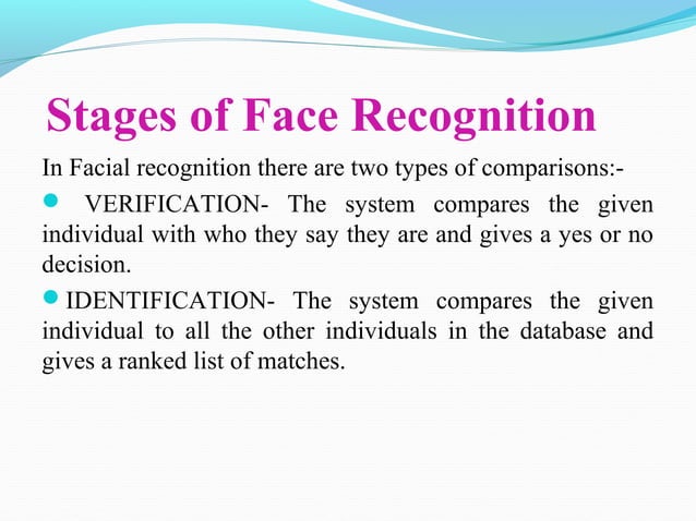 Face Recognition Technology | PPT