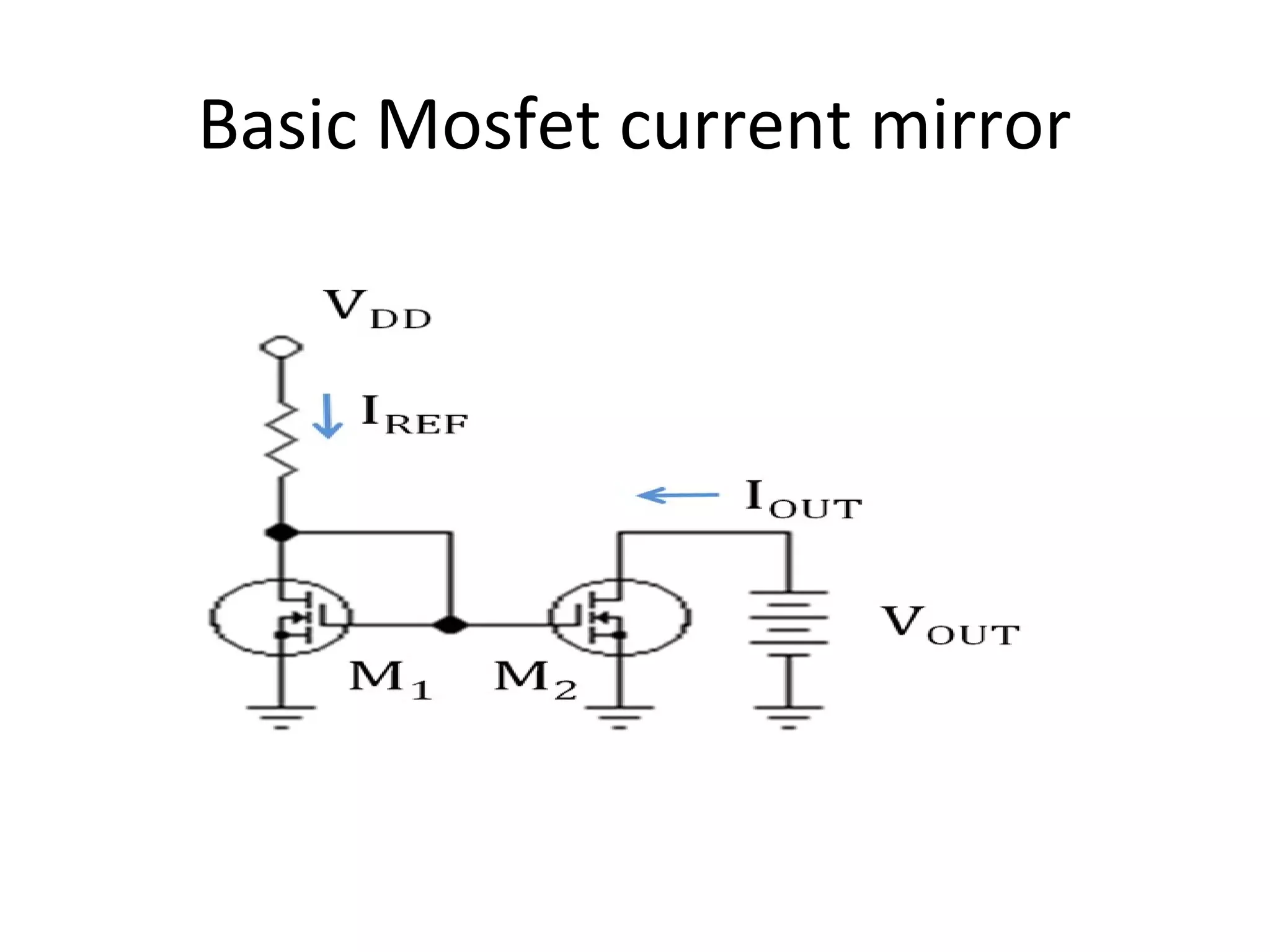 Design of optimum self cascode low voltage current mirror | PPT