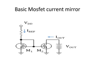 Design of optimum self cascode low voltage current mirror | PPT