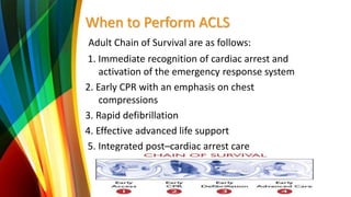 CARDIAC LIFE SUPPORT ACLS | PPTX