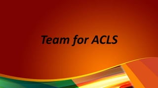 CARDIAC LIFE SUPPORT ACLS | PPTX