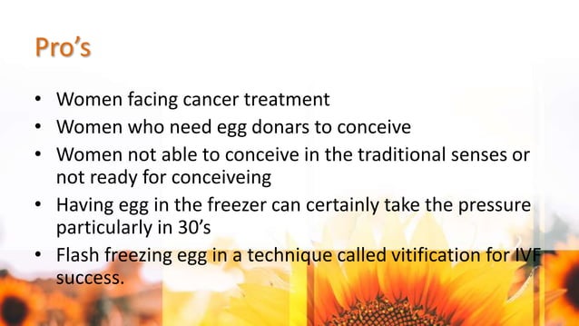 FERTILITY PRESERVATION TECHNIQUES | PPTX | Infertility | Reproductive ...