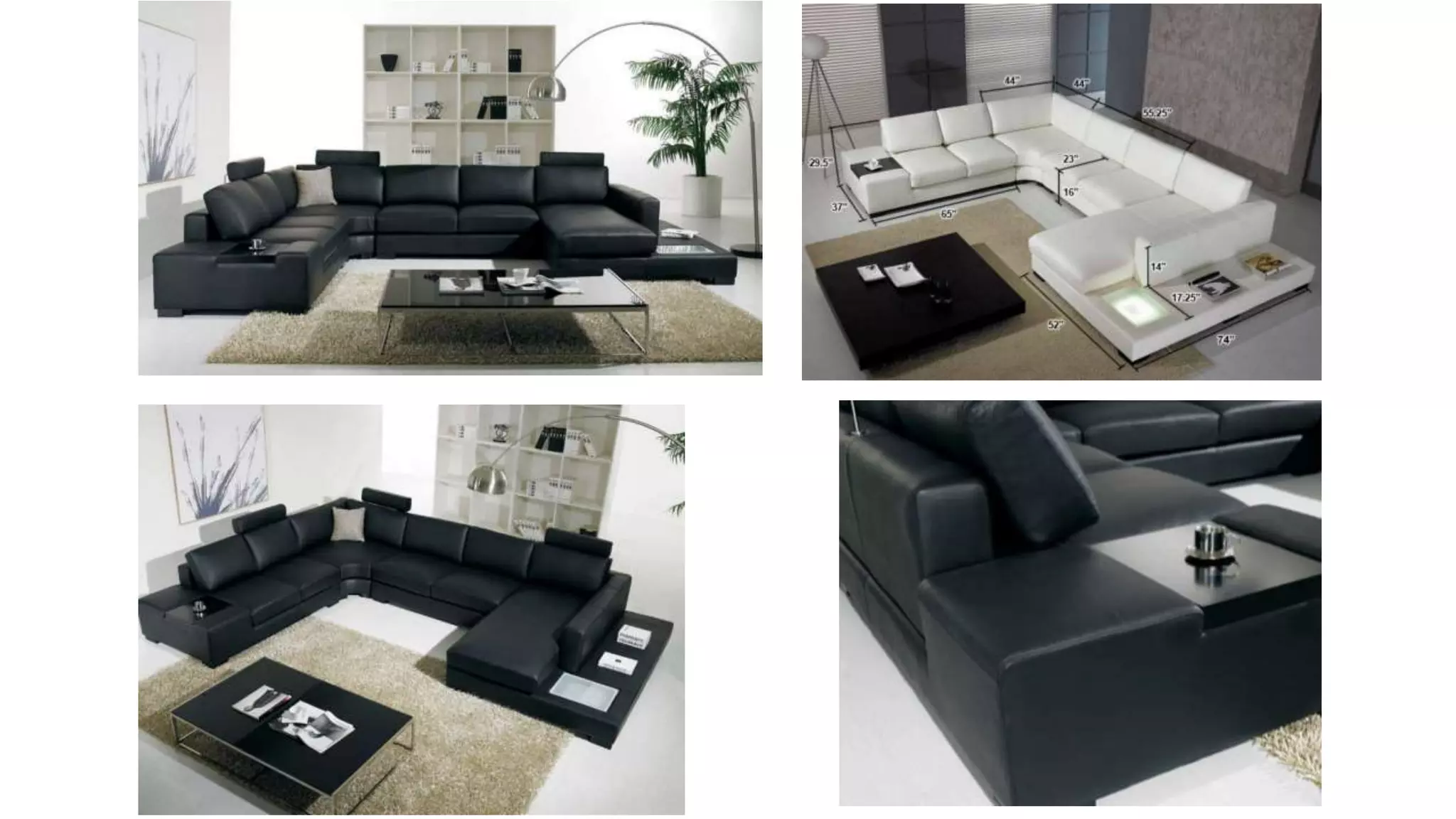 U shape sofa set | PPTX