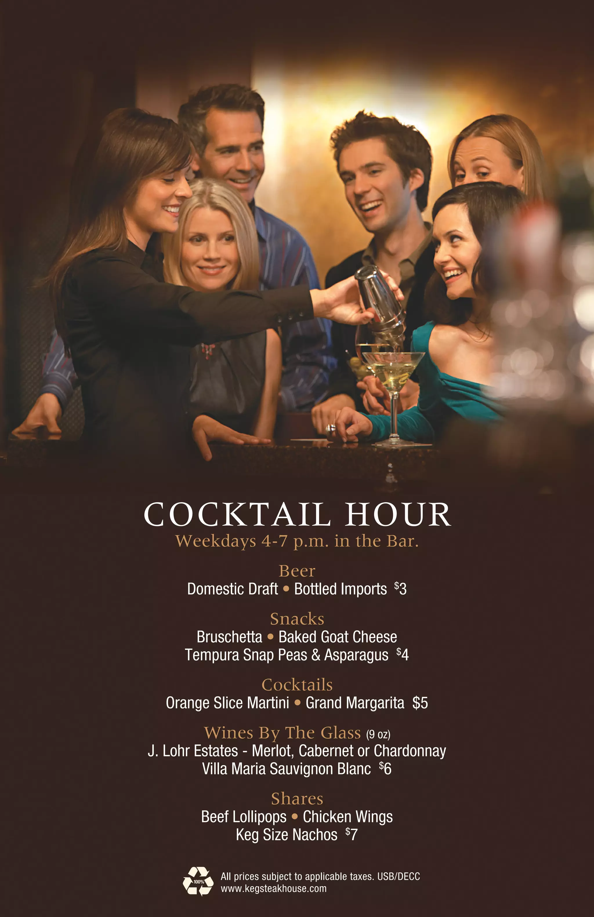 The Keg Steakhouse Happy Hour | PDF