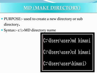 cmd commands project | PPTX
