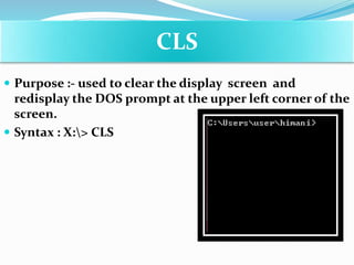 cmd commands project | PPT