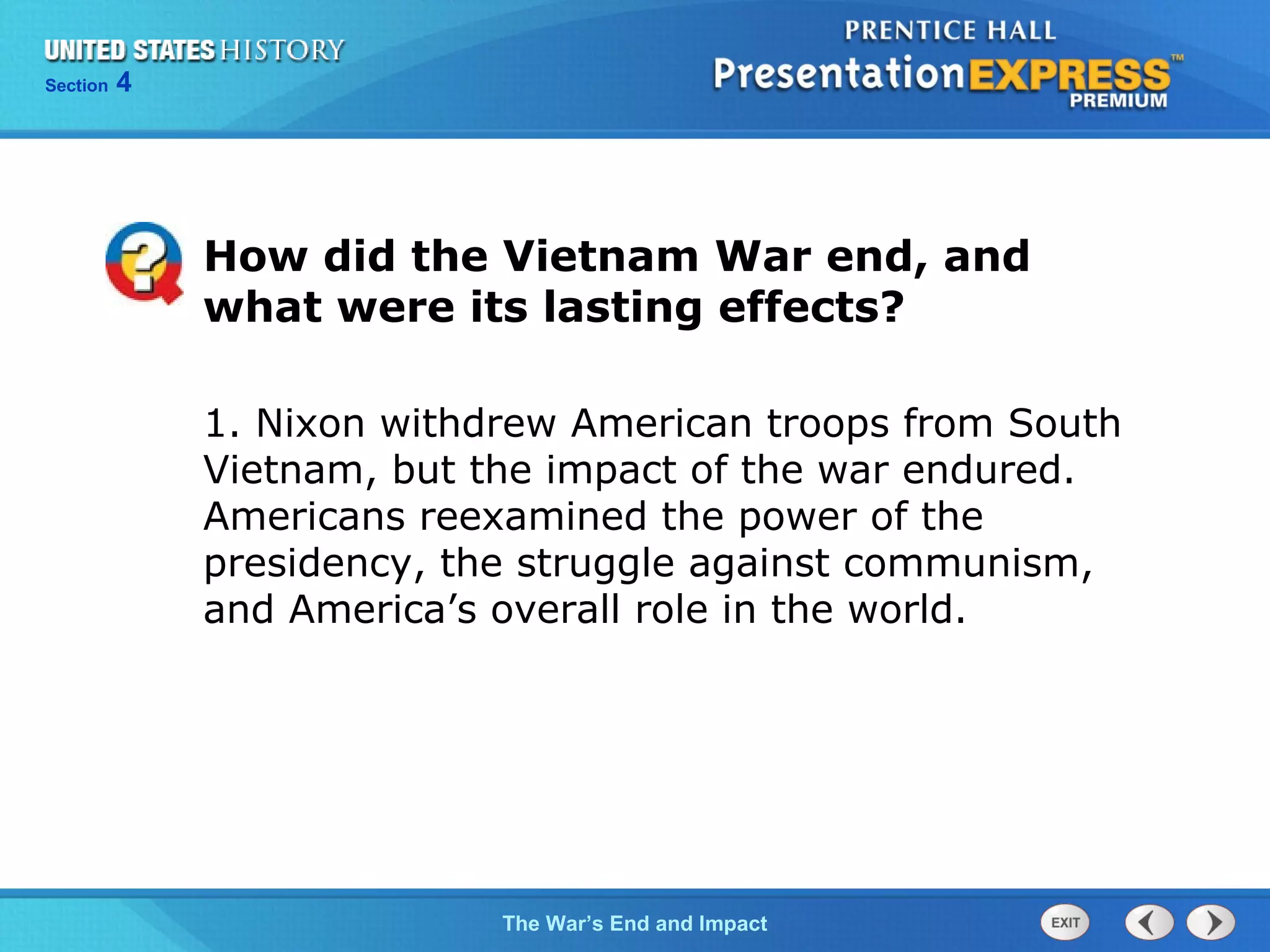 United States History Ch. 20 Section 4 Notes | PPT