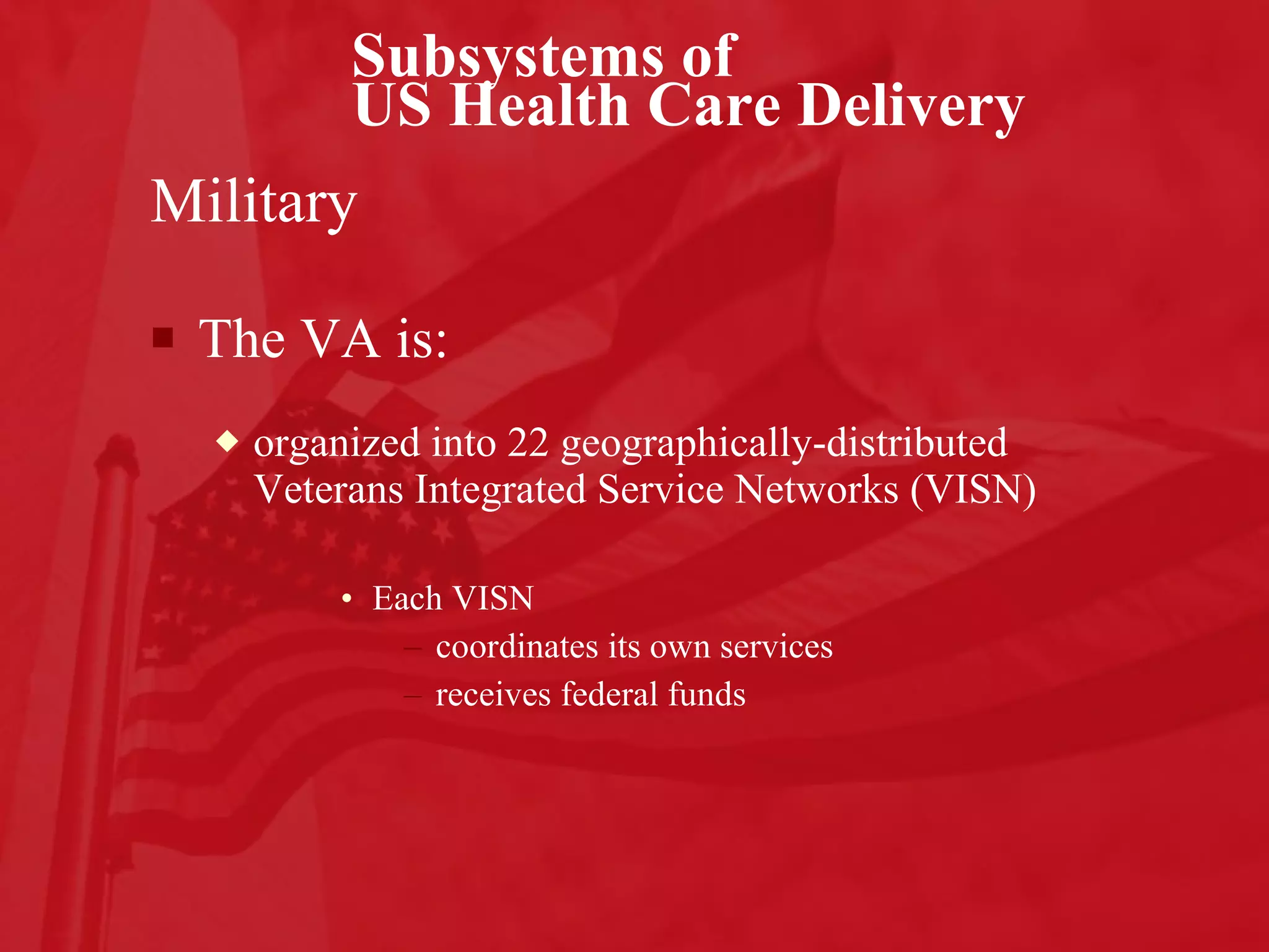 US health care system overview 1 | PPT