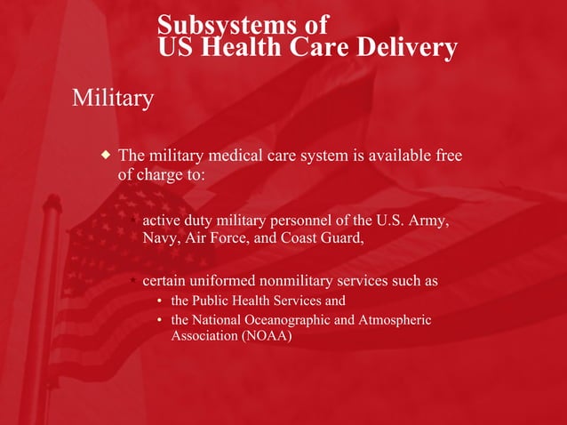 US health care system overview 1 | PPT