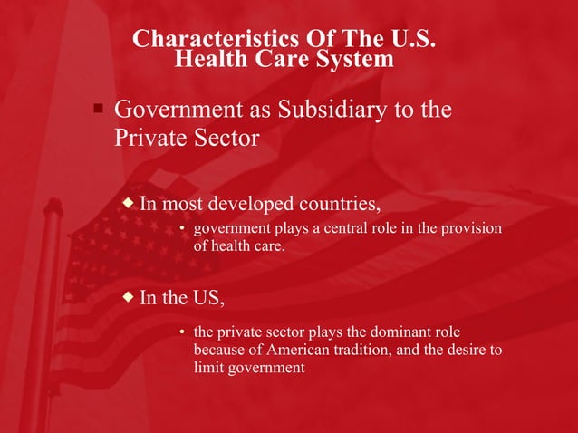 US health care system overview 1 | PPT | Health Insurance | Insurance