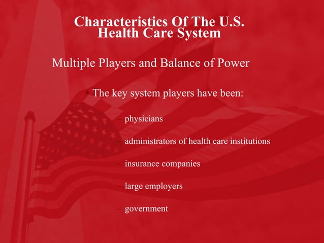 US health care system overview 1 | PPT | Health Insurance | Insurance