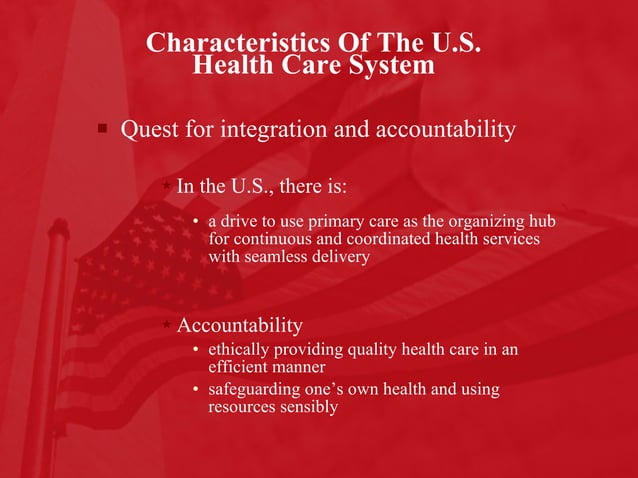 US health care system overview 1 | PPT